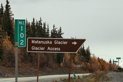Directions to MATANUSKA GLACIER ⋆ Access, Summer & WINTER Tours
